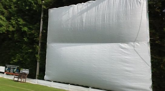 Mesh Cricket Sight Screen Material - Huck