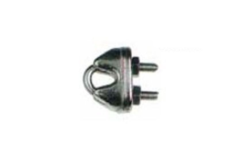 3mm Wire Rope Grip, Stainless Steel - Pack of 10 - Huck