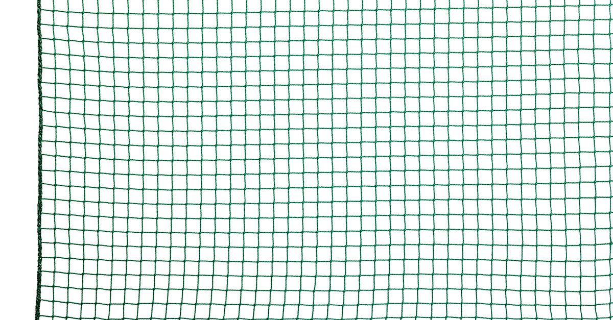 General-Purpose Netting, Green - 25mm, 45mm or 100mm mesh - Huck