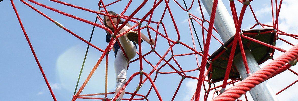 SPIDER 8 rope pyramid with 6 guy lines - Huck