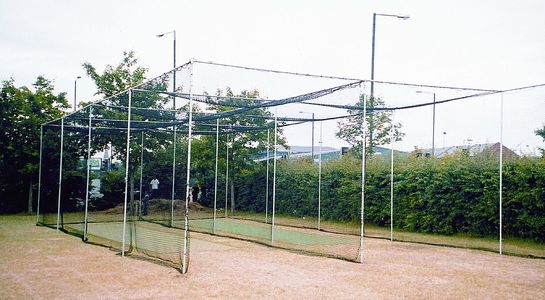 Outdoor Cricket Net Installation - Huck