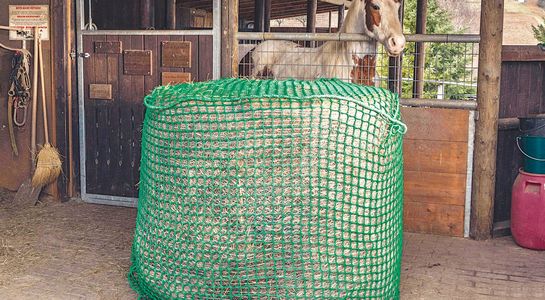 Slow feed hay net - Huck