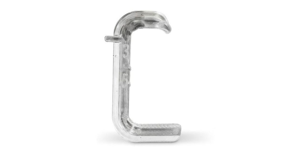 Solar Panel Speed Clip 30mm Clear - Huck