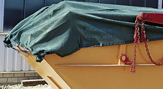 24' x 12' Skip Cover Net - Huck