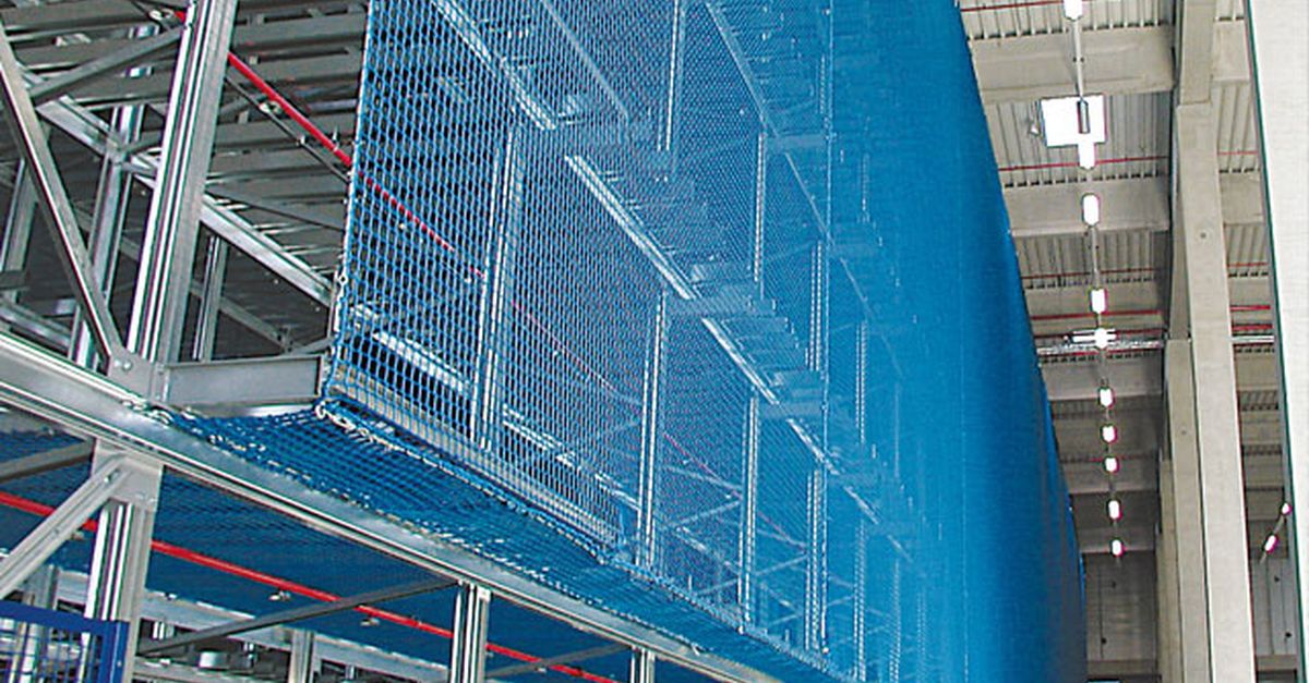 45mm Mesh Heavy Duty Pallet Rack Netting (5mm Diameter) - Made To Order ...