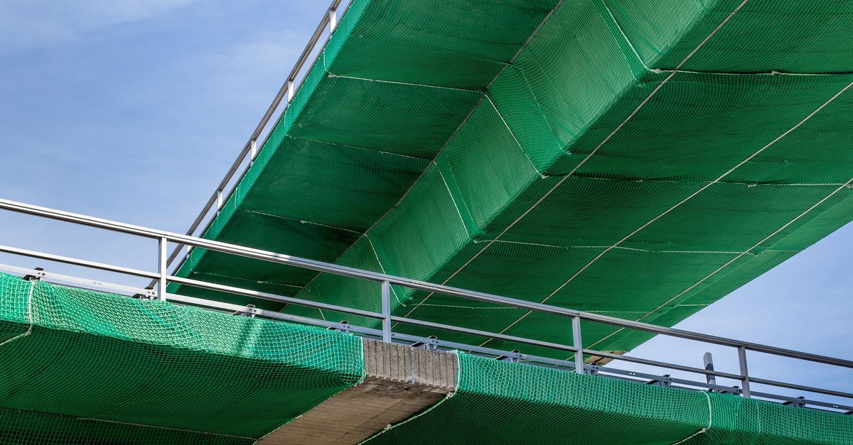 Debris Containment Netting | Safety Netting - Huck