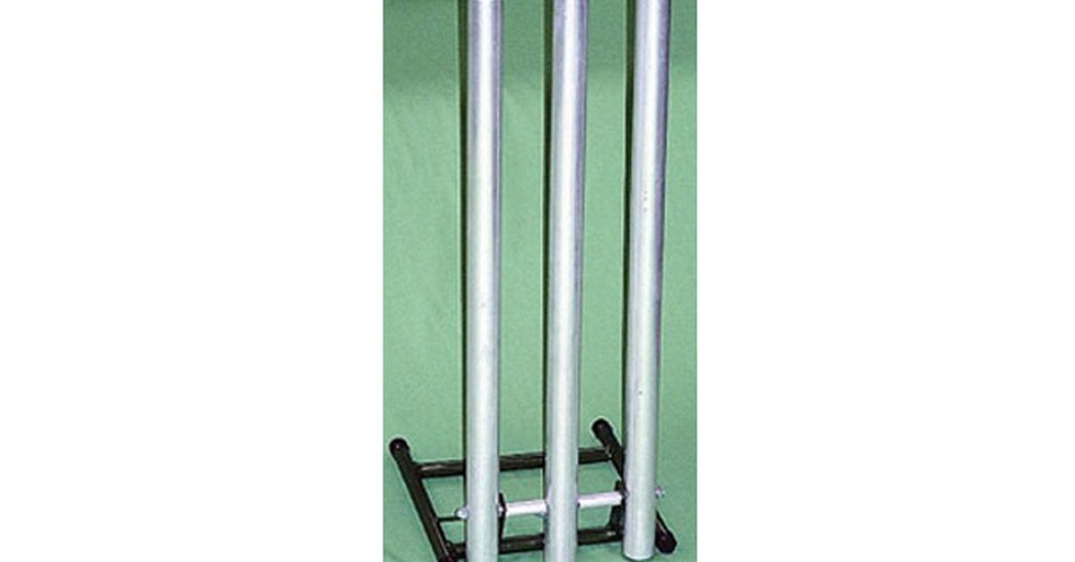Aluminium Spring Back Practice Cricket Stumps - Huck