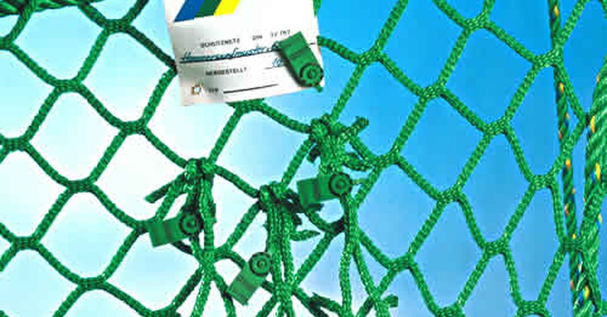 Hammer throwing safety net for 5.50 m frames - Huck