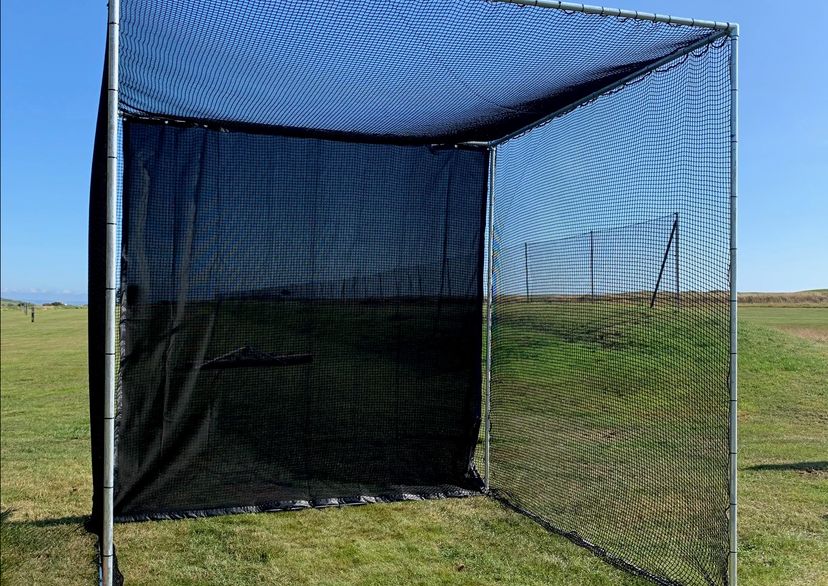 Freestanding golf practice net 3m x 3m x 3m - Huck