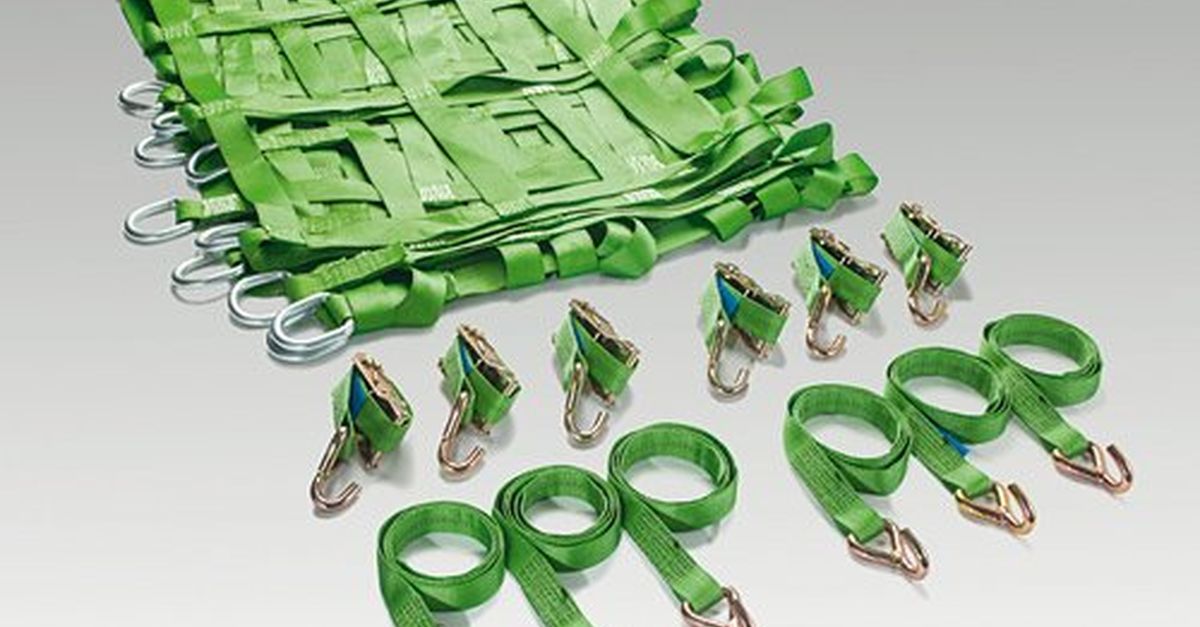 Webbing nets - custom size and finish - Huck