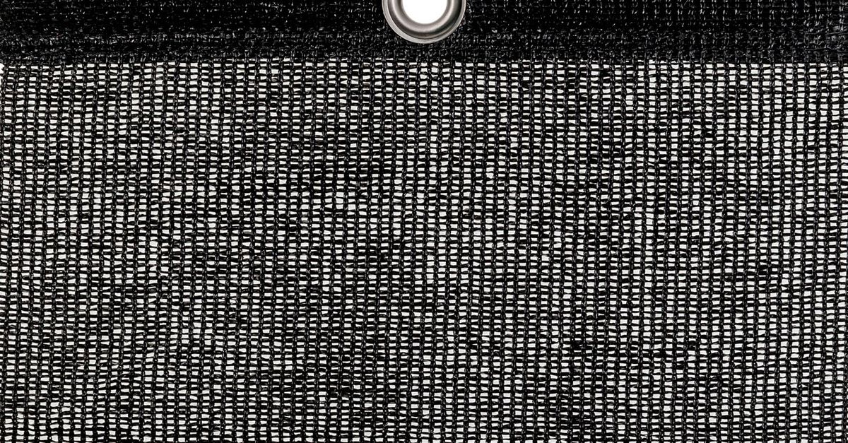 Air-Permeable Sheet, PE Mesh 240 g/m² (Black) | Made-To-Order - Huck