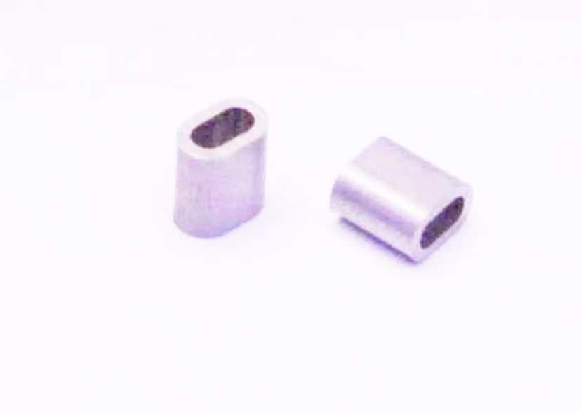 2mm Aluminium Ferrules - Pack of 100 - Huck