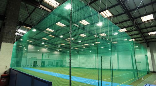 Indoor Cricket Netting for Sports Halls - F/R Treated - Huck