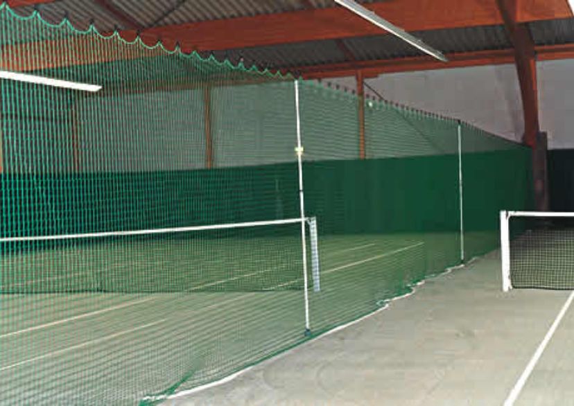 Tennis Divider Net With Plastic Bottom - 40m x 3m - Huck