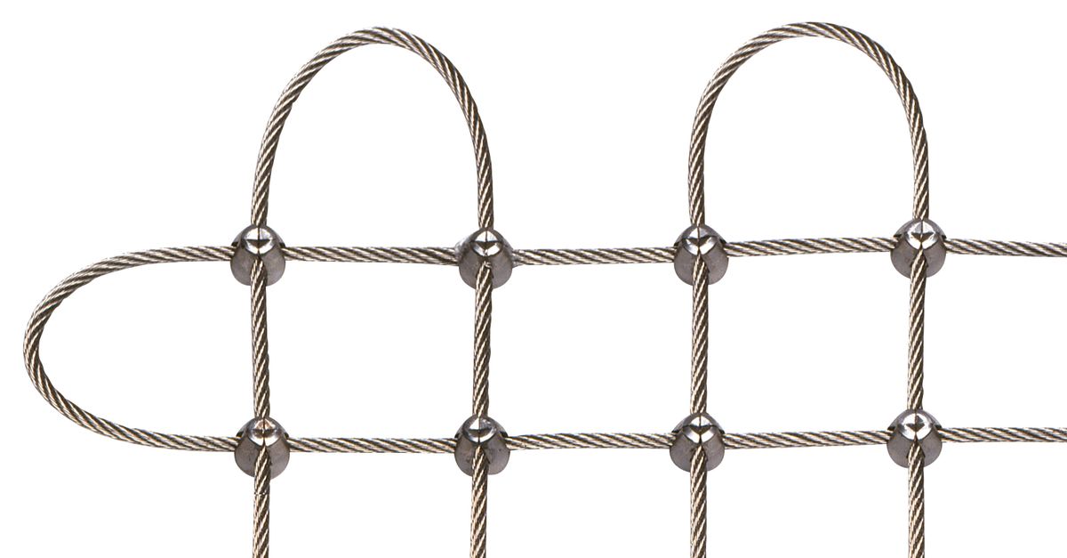 1.5mm wire x 25mm mesh Galvanised Steel Dralo Netting - Huck