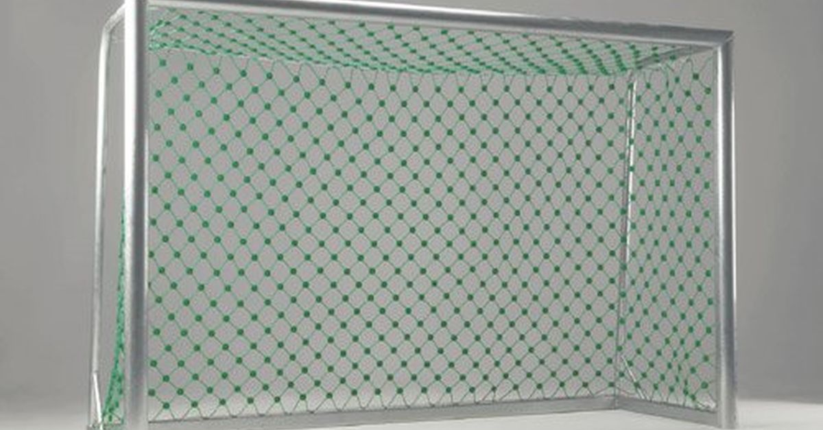 Reinforced Textile Practice Pitch Goal Net - Huck