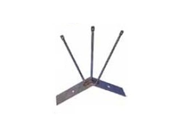 3 Post Ridge Bracket - Triangular - Huck